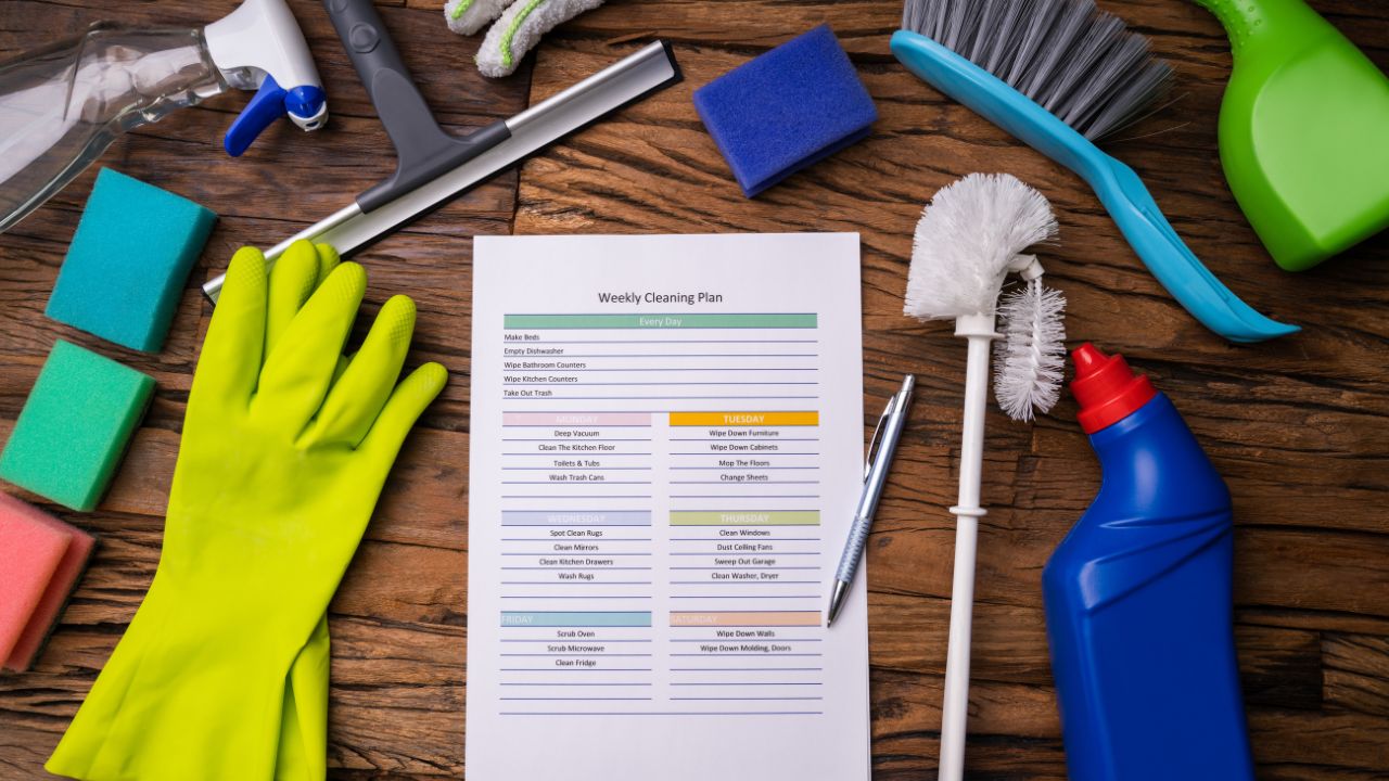 Daily, Weekly, and Monthly Cleaning Routines: A Guide to Keeping Your ...