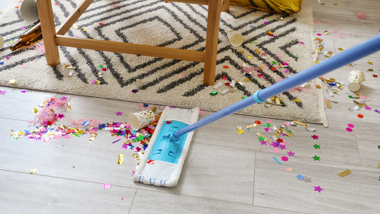 Holiday and Party Cleanup: Tips for Post-Celebration Cleaning - Hive ...